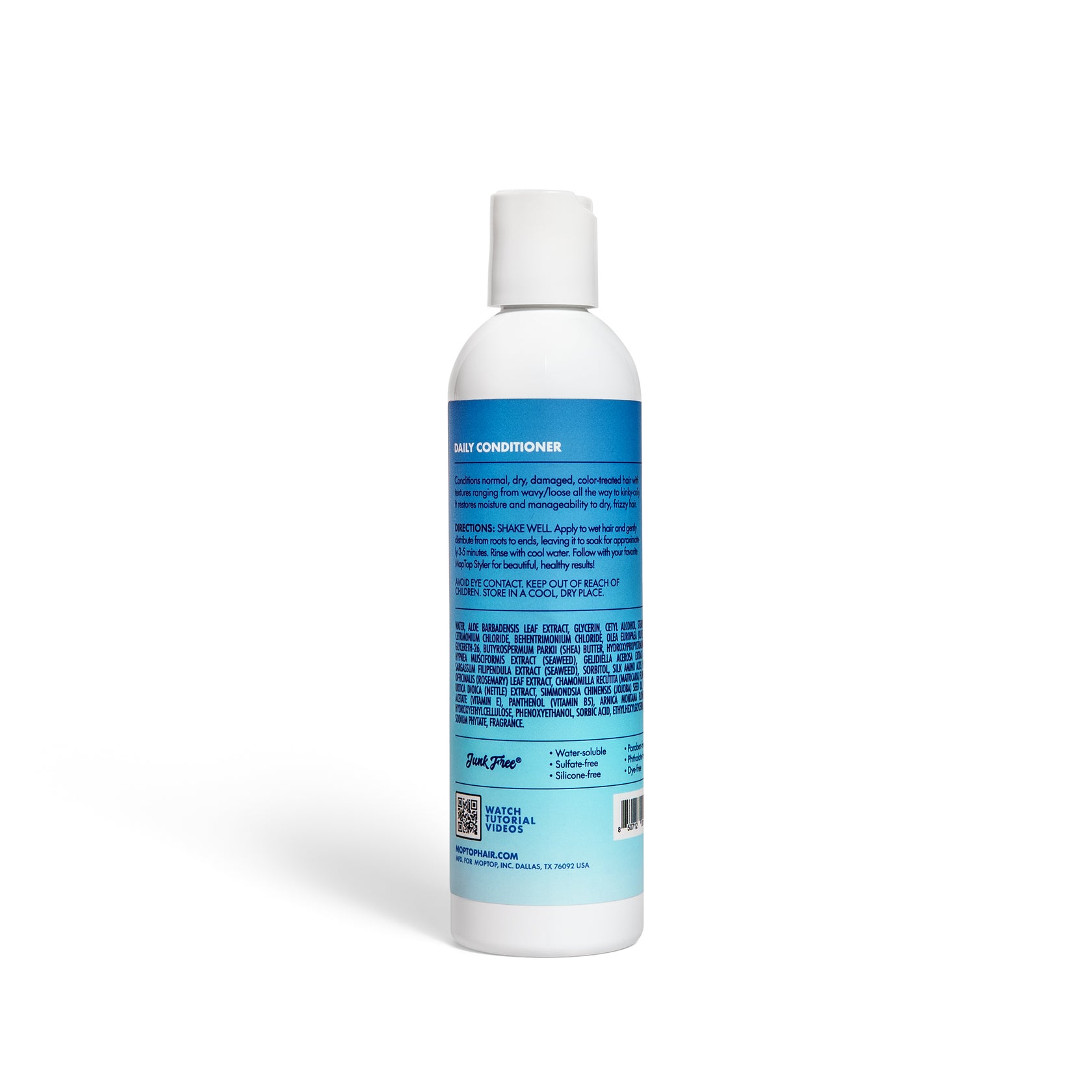 Moptop Curly Hair Conditioner, Junk-Free, Anti-Frizz, Healthy Hair