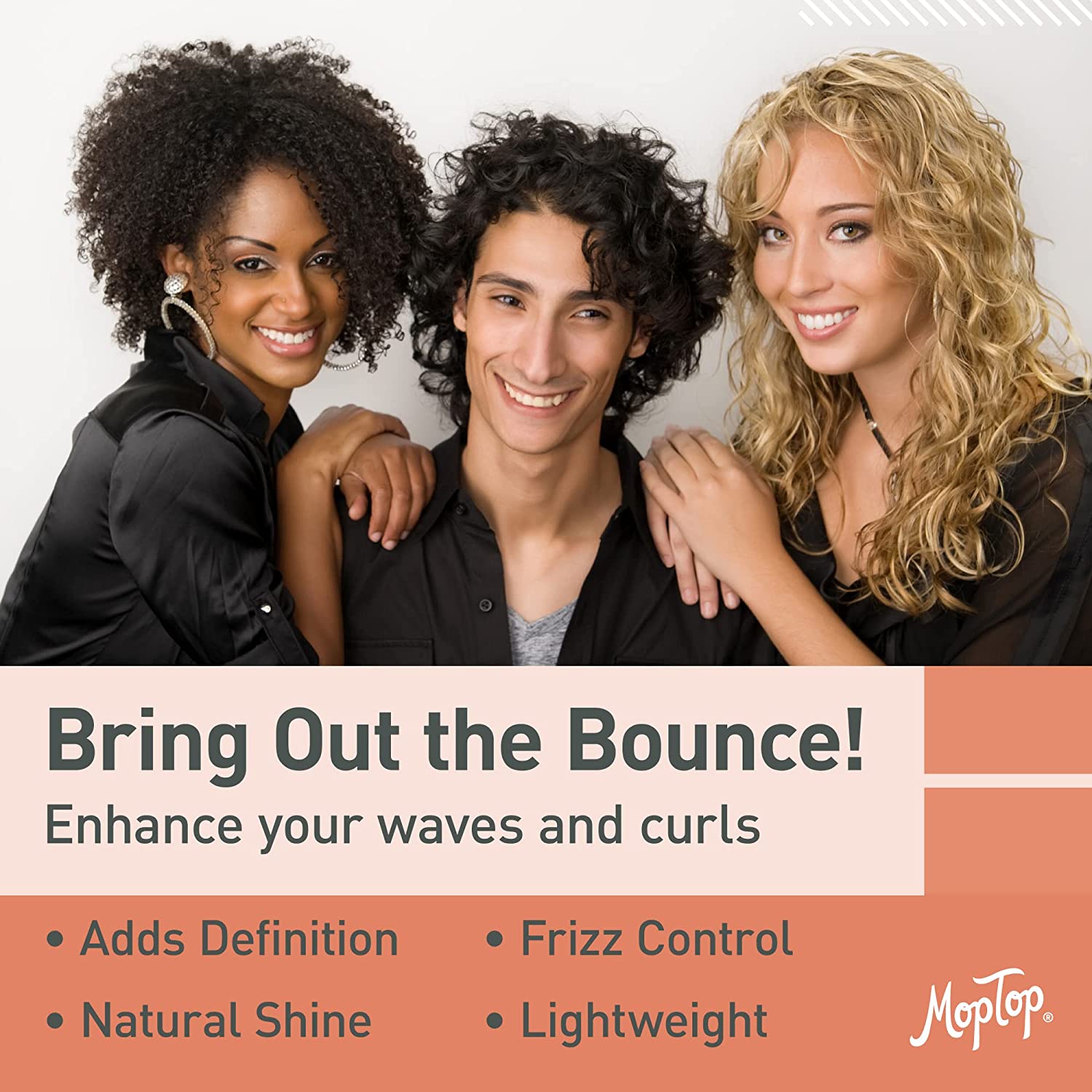 MopTop Curl Enhancer Gel | Natural Ingredients Enhance Your Curls