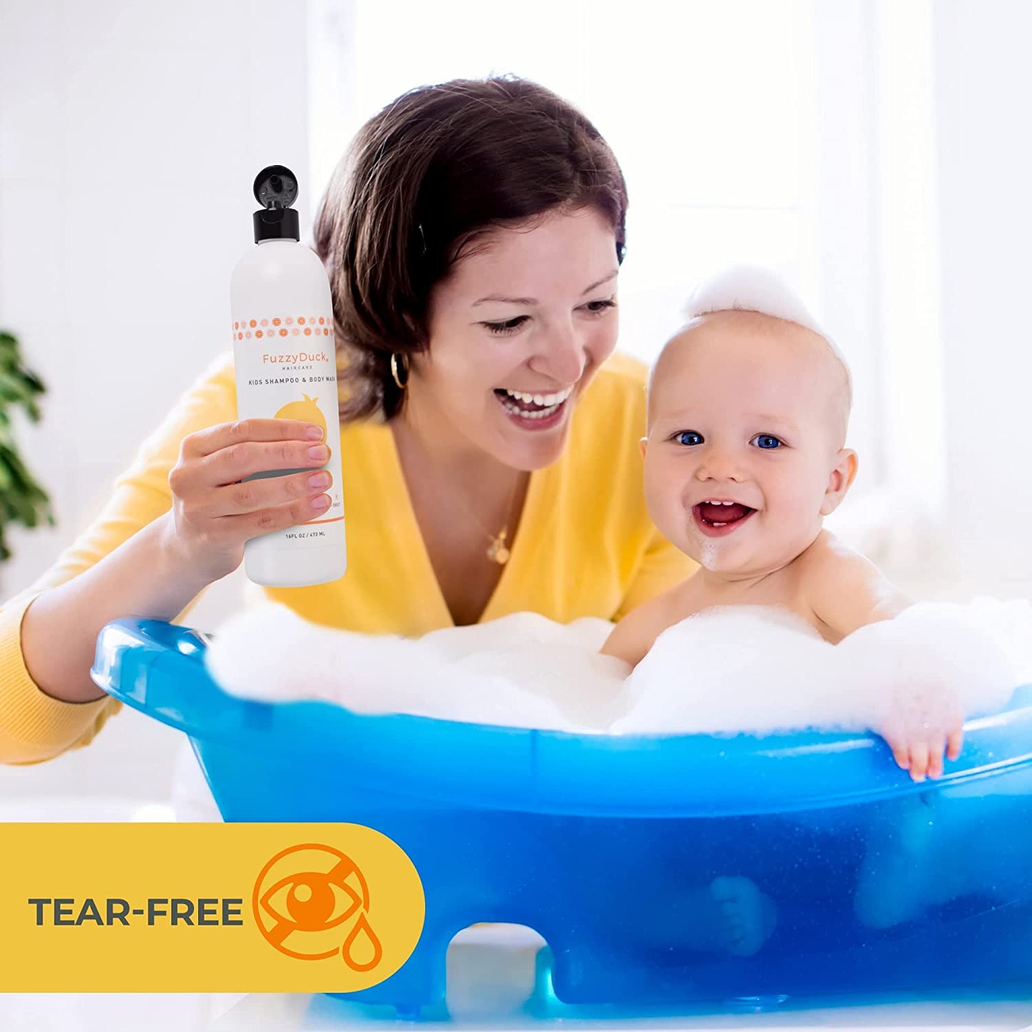 Fuzzy Duck Kids Shampoo and Body Wash | MopTop Hair